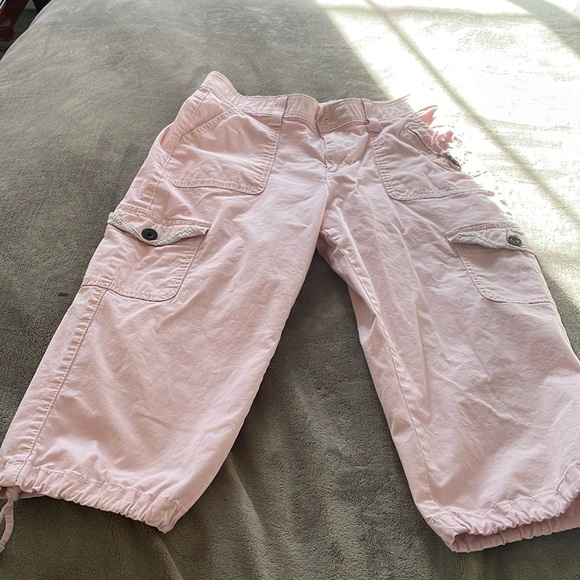 Pants & Jumpsuits | Capris Pink Size 8 | Poshmark